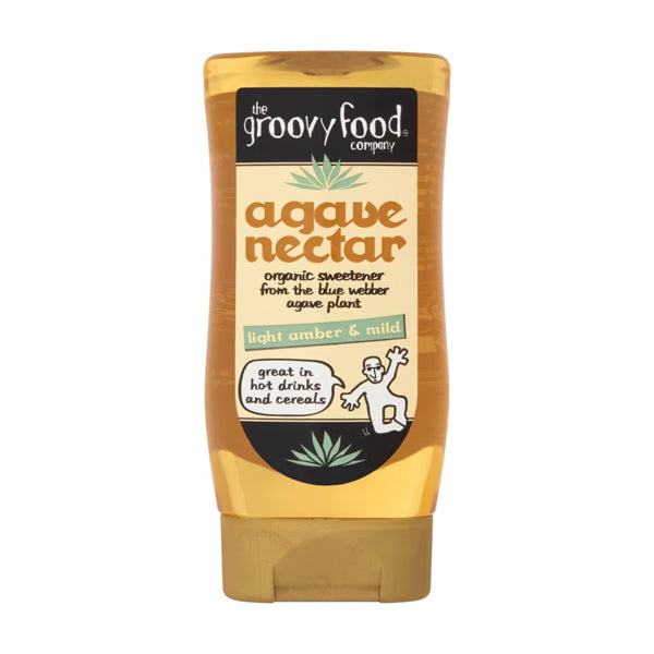 GROOVY FOOD AGAVE NECTAR LIGHT & MILD (250ml) x 12 – Zepbrook