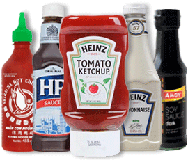 Order Table Sauces & Condiments for your Office or Workplace | Zepbrook