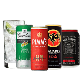 Premixed Alcoholic drinks | Buy in Bulk for your office | Zepbrook.co.uk