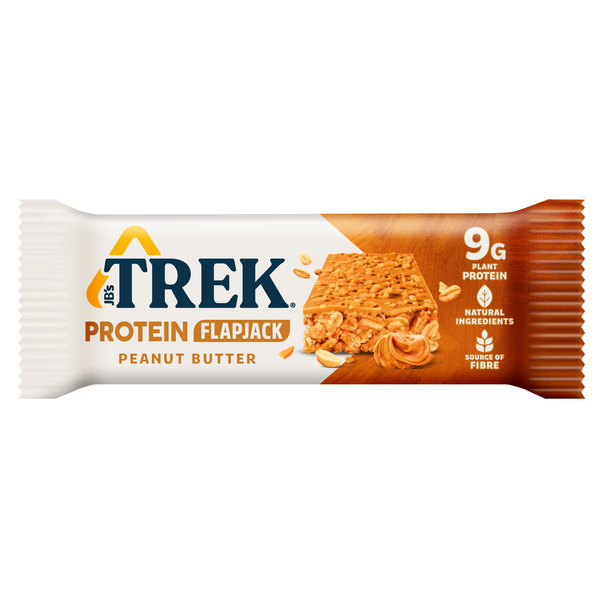 TREK PROTEIN PEANUT BUTTER FLAPJACKS (50g) x 16 – Zepbrook