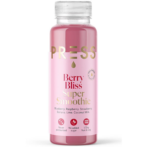 PRESS COLD PRESSED SMOOTHIE BERRY BLISS (250ml) x 6 – Zepbrook