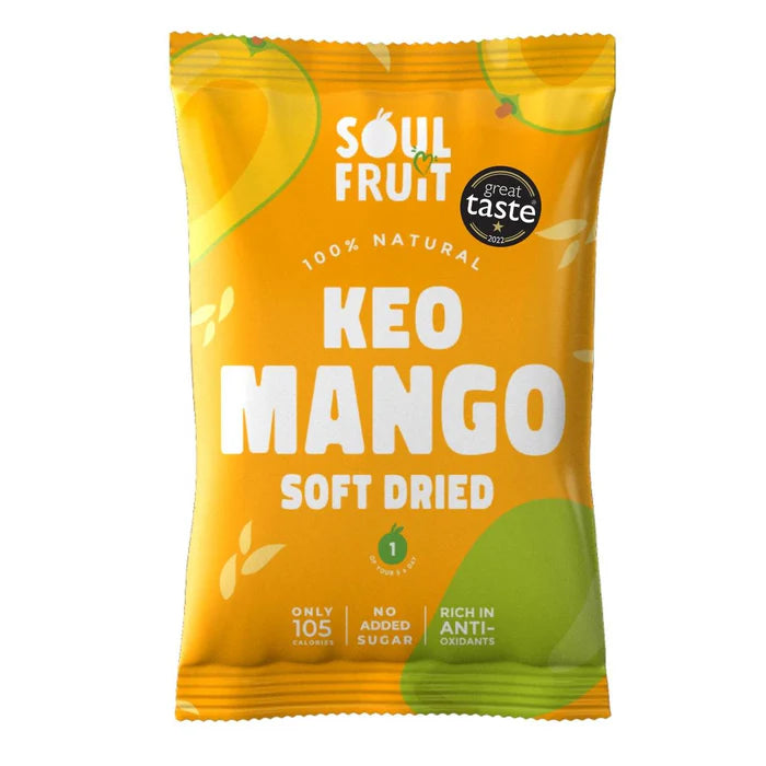 SOUL FRUIT SOFT DRIED KEO MANGO (30g) x 10 – Zepbrook