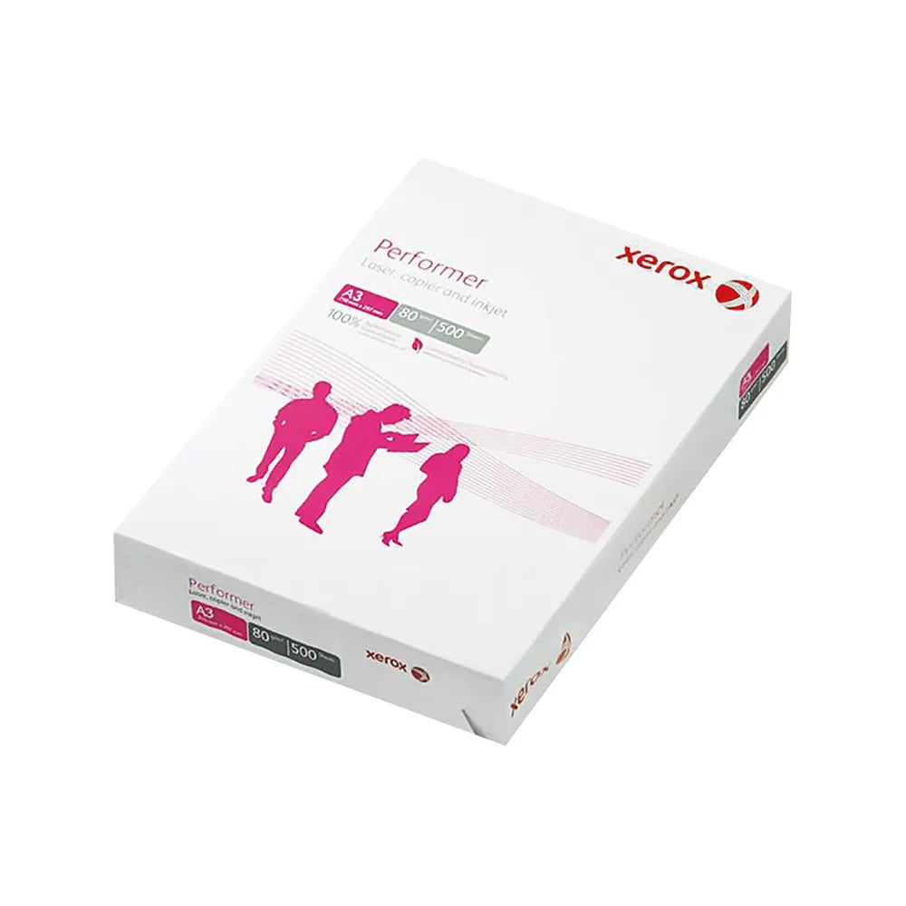 XEROX PERFORMER A3 PAPER 80GSM WHITE REAM (500 Pack) – Zepbrook