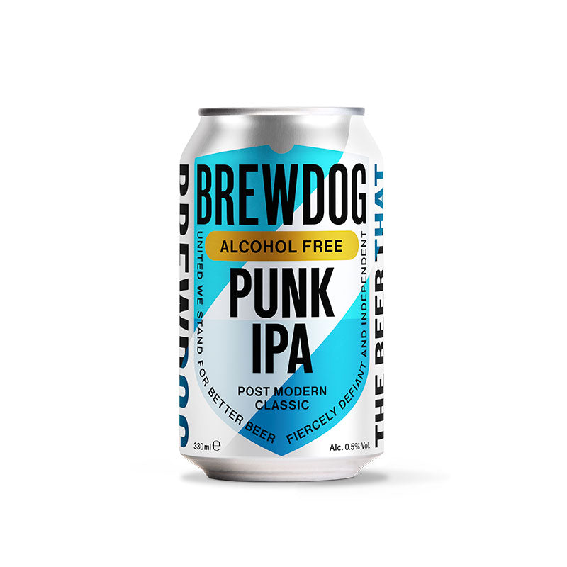 BREWDOG ALCOHOL FREE PUNK BEER (330ml) x 12 – Zepbrook