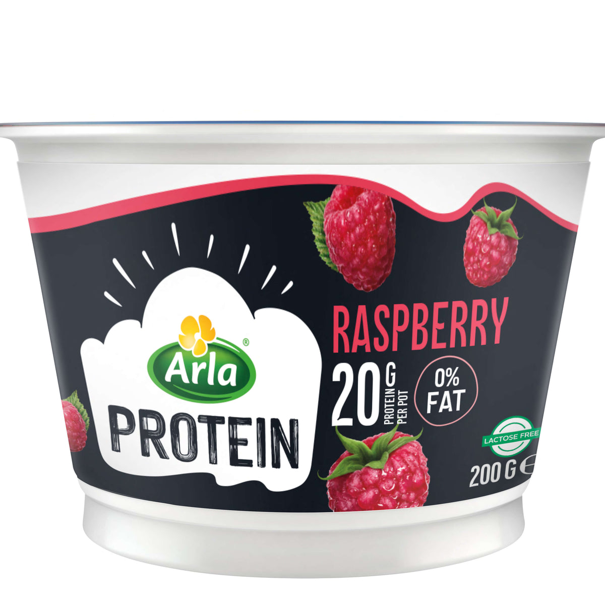 ARLA PROTEIN LOW FAT RASPBERRY YOGHURT (200g) – Zepbrook