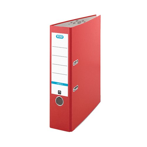ELBA BOARD LEVER ARCH FILE A4 RED (10 PACK) 100202218 – Zepbrook