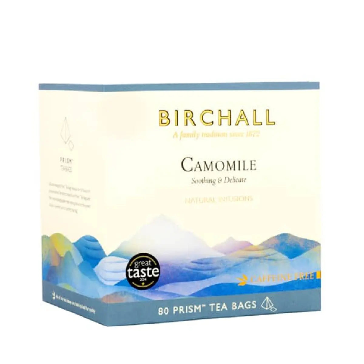 BIRCHALL CAMOMILE PRISM TEA BAGS (80 bags) – Zepbrook