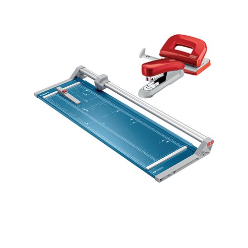DAHLE 556 A1 PROFESSIONAL ROTARY TRIMMER WITH STAPLER PUNCHI – Zepbrook