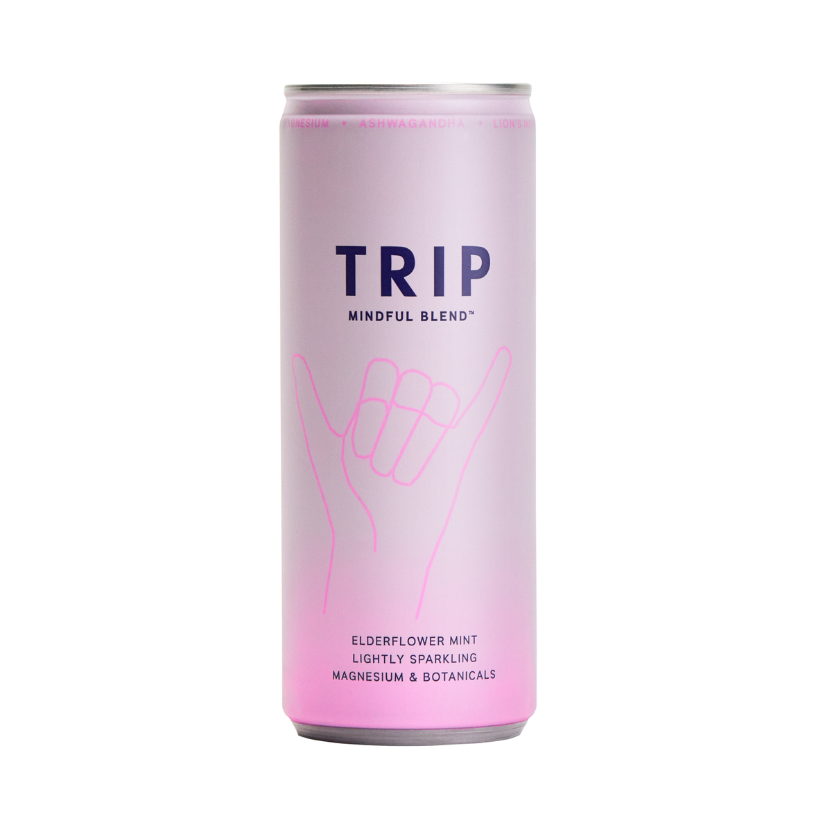 TRIP CBD INFUSED SPARKLING ELDERFLOWER MINT CANS (250ml) x 12 – Zepbrook