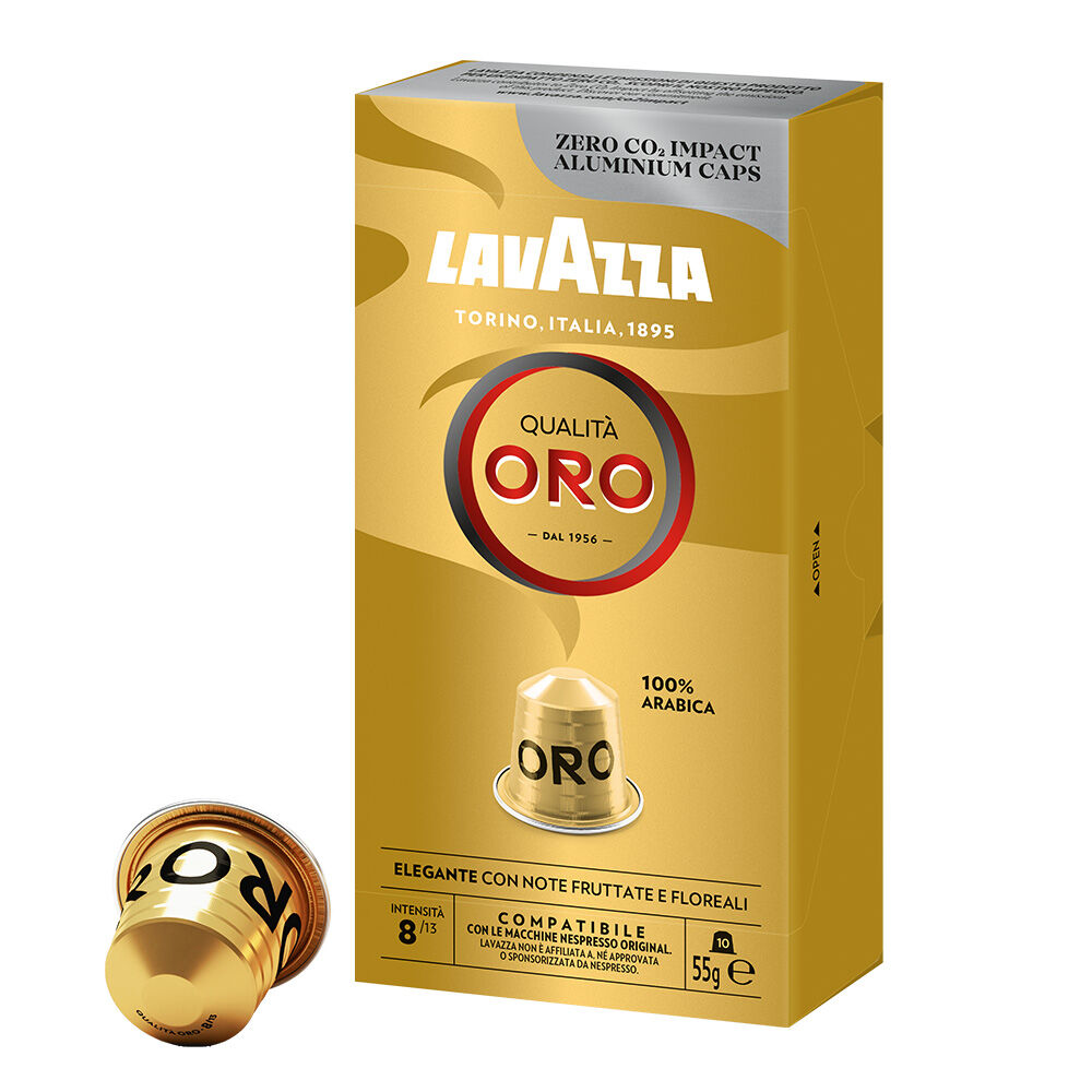 FLAVIA LAVAZZA QUALITA' ORO CAPSULES x 100 – Zepbrook