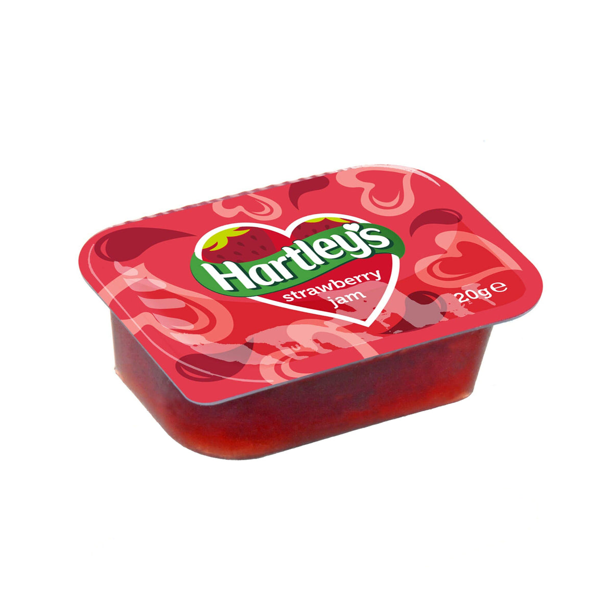 HARTLEY'S CLASSIC STRAWBERRY JAM PORTIONS (PLASTIC) x 100 – Zepbrook