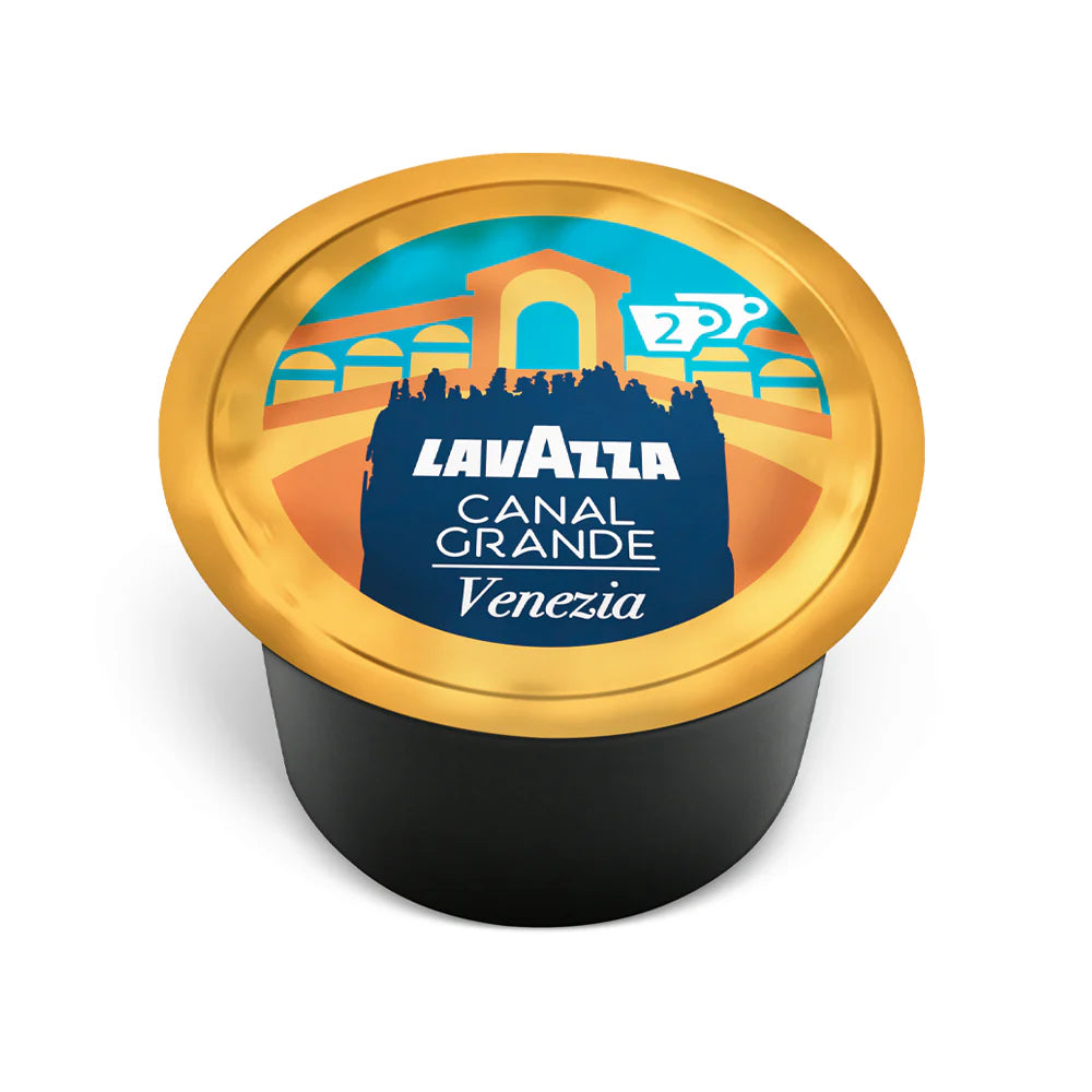 LAVAZZA BLUE DOUBLE CANAL GRANDE CAPSULES x 100 – Zepbrook