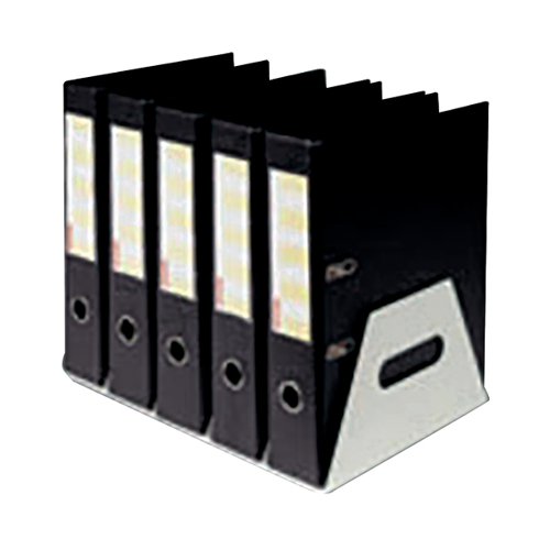 ROTADEX 5-SECTION LEVER ARCH FILING RACK GUN METAL LAR5GMETA – Zepbrook