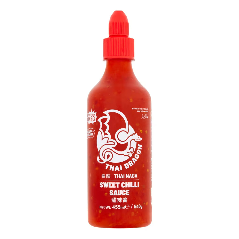 THAI DRAGON SWEET CHILLI SAUCE BOTTLE (455ml) – Zepbrook