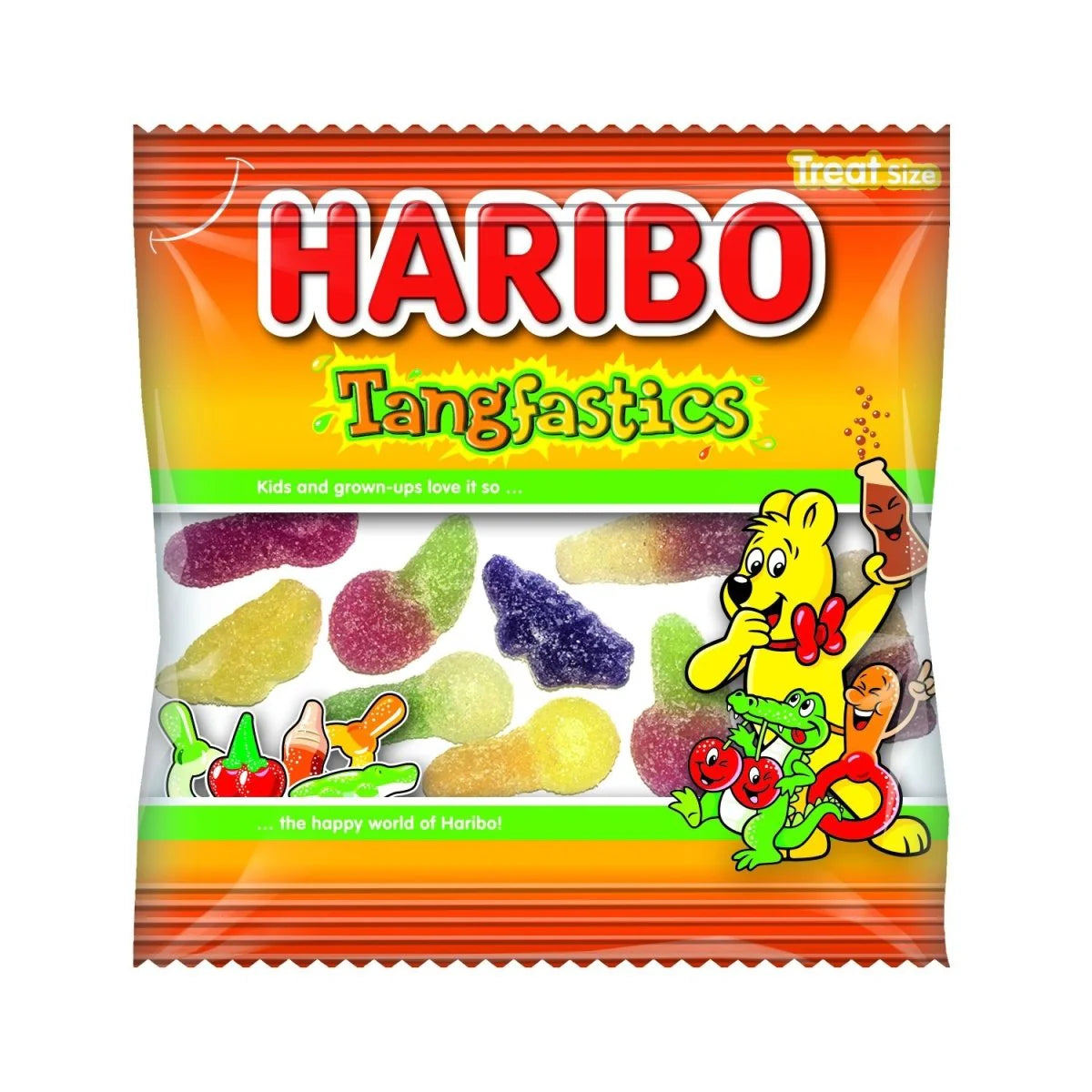 HARIBO TANGFASTICS TREAT BAGS (16g) x 100 – Zepbrook