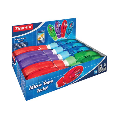 TIPPEX MICRO TWIST CORRECT TAPE (10 PACK) 8706151 – Zepbrook