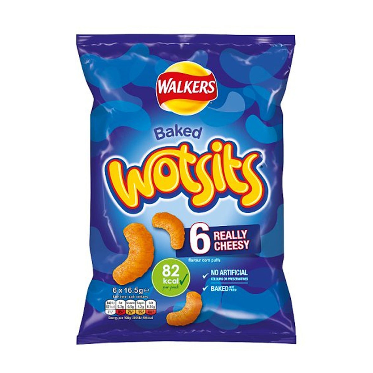WALKERS WOTSITS REALLY CHEESY (16.5g) x 32 – Zepbrook